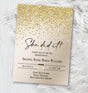 Gold Graduation Invitation Girl, Class of 2021 Graduate Grad Invite Pr ...